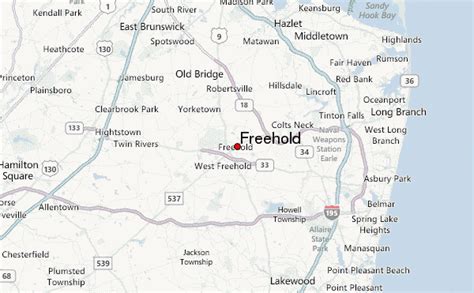 Freehold Weather Forecast