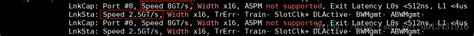 Linux查看pcie版本及速率 Csdn博客