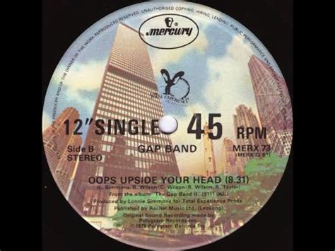 The Gap Band Oops Upside Your Head1980 Youtube