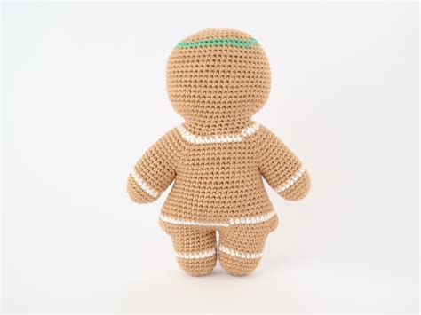 Gingerbread Lady Amigurumi Crochet Pattern Ribblr