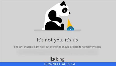 Bing Outage Or Service Down Check Current Outages And Problems Downoutages Ca