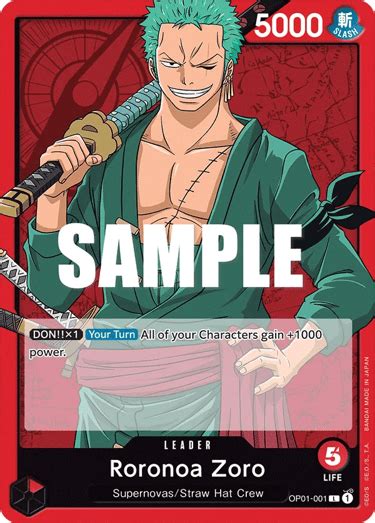 One Piece Card Rarities And Artwork Types Sabatcg