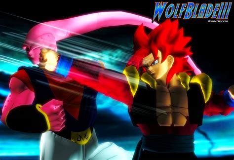 Xeno Gogeta Ssj4 Vs Buugito By Wolfblade111 On Deviantart