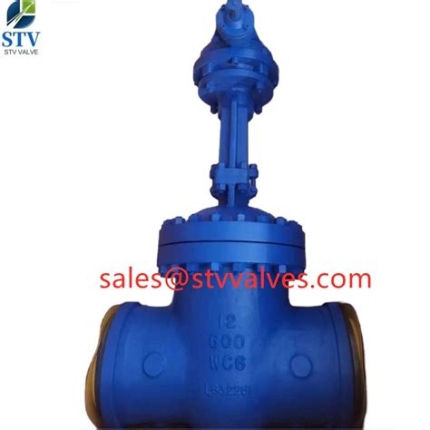 Weld End Gate Valve A217 Wc6 Gate Valve 12 Inch China Valve Manufacturer Stv