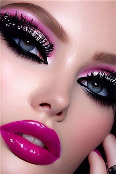 Unique Makeup Style Em 2024 Ideias De Maquiagem Lábios Lindos Maquiagem