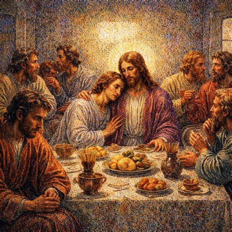 A Room Full Of Jesus Bible Art