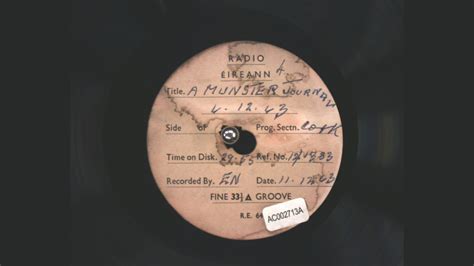 RtÉ Archives Collections A Munster Journal