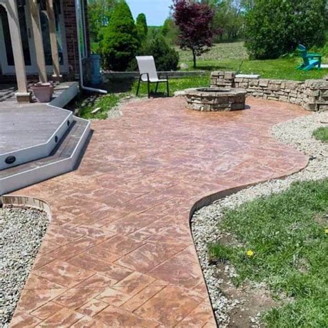 Stamped Concrete Patio Ideas For A Bold And Elegant Look
