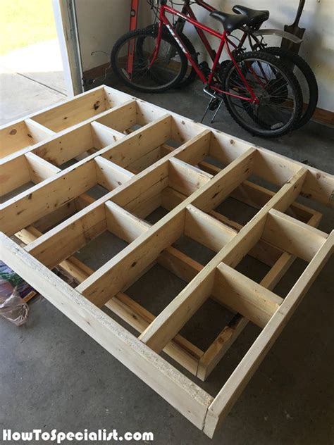 Queen Size Floating Bed Frame Diy Hanaposy