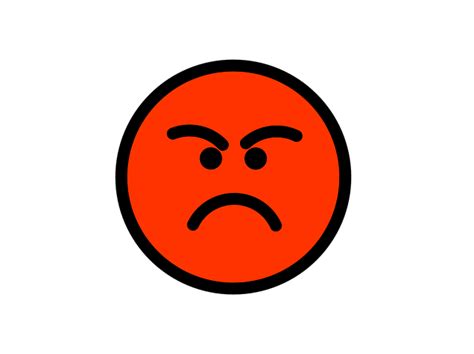 Illustration Gratuite Emoji Émoticône Colère Image Gratuite Sur