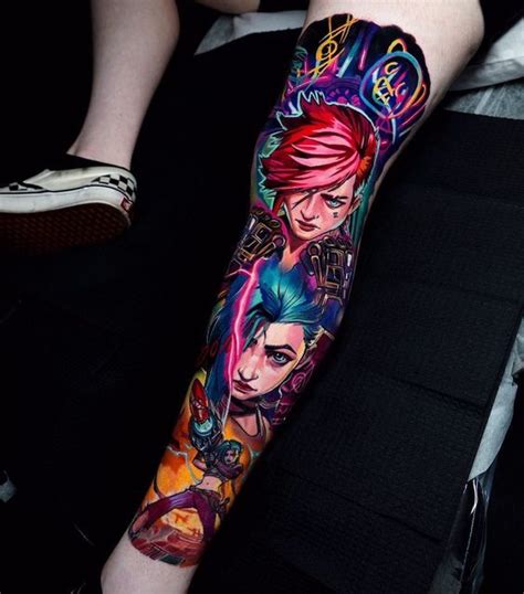 Johan Castillo On Instagram ⚜️arcane⚜️ Jinx And Vi Made In