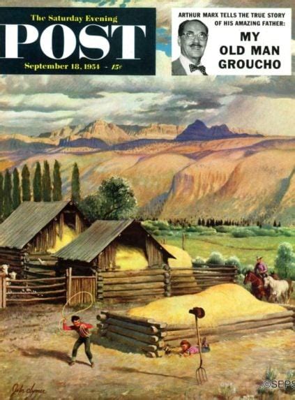 Lasso Practice The Saturday Evening Post