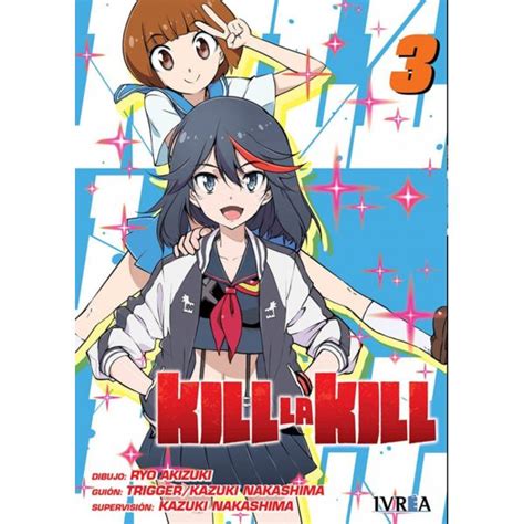 Kill La Kill 3 Manga Oficial Ivrea Kurogami