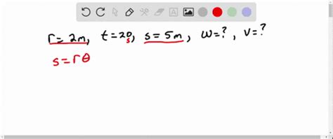 SOLVED An Object Is Traveling Around A Circle With A Radius Of Meters If In Seconds The