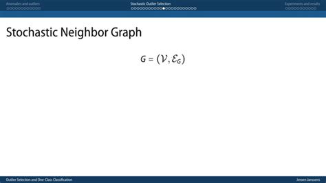 Outlier Selection And One Class Classification By Jeroen Janssens Ppt