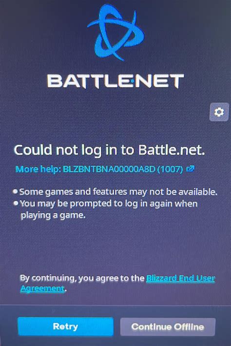 I Need Help With A Battle Net Issue Im Not Sure What Caused This But