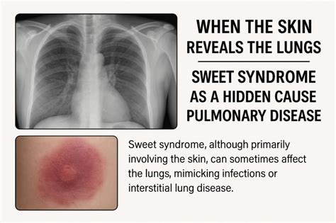 Sweet Syndrome A Rare Cause Of Pulmonary Disease Dr Srimonta Das Pt
