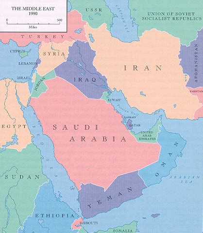 Middle East Map 1920