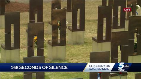 Watch 168 Seconds Of Silence Honors Victims Of Oklahoma City Bombing