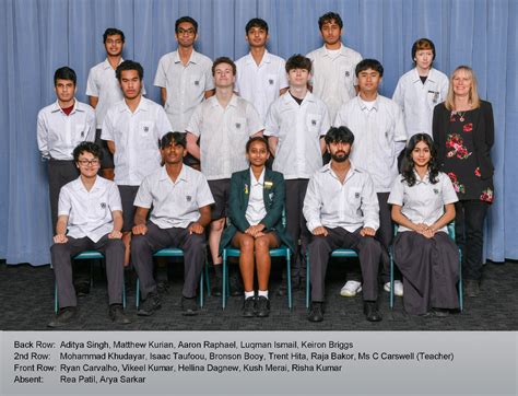 2022 Year 12 Classes 2022 Lynfield College Yearbook