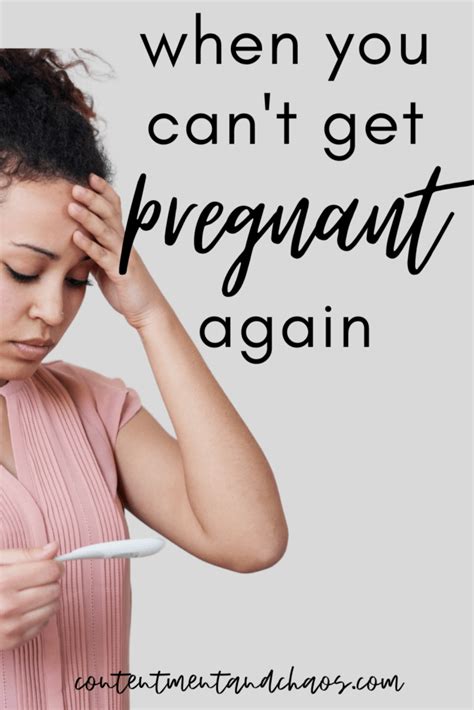 Trying To Get Pregnant Again After Infertility • Contentment Chaos