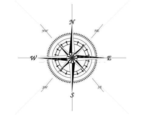 Nautical Compass Vector At Collection Of Nautical