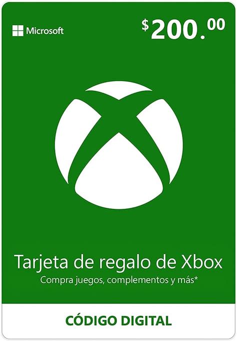 Tarjeta De Regalo Xbox 200 Código Digital Imports 77