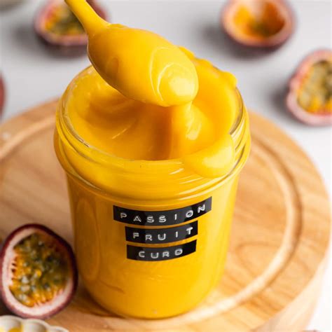 Easy Passion Fruit Curd Eggless Addicted To Dates