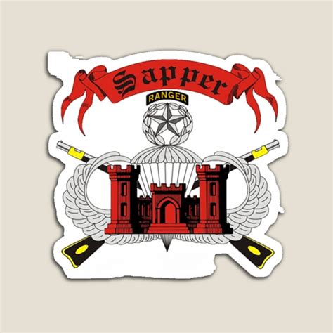 Sapper Logo Sapper Tab Ver 2 Sapper Tab Ver 2 Sticker