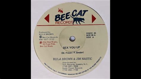 Rula Brown And Jim Nastic Sex You Up Version Dancehall Reggae 12