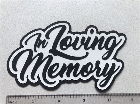 In Loving Memory The Bordermaker