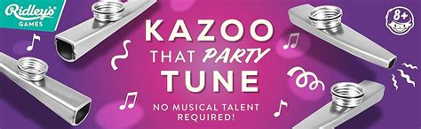 Ridleys Games Kazoo That Party Tune A Song Guessing Game