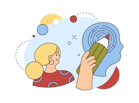 Premium Vector Art Therapy Mental Wellbeing And Healthcare