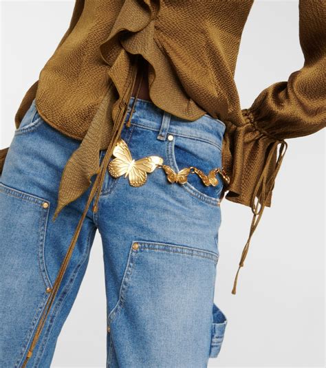 Blumarine Butterfly Chain Belt Blumarine