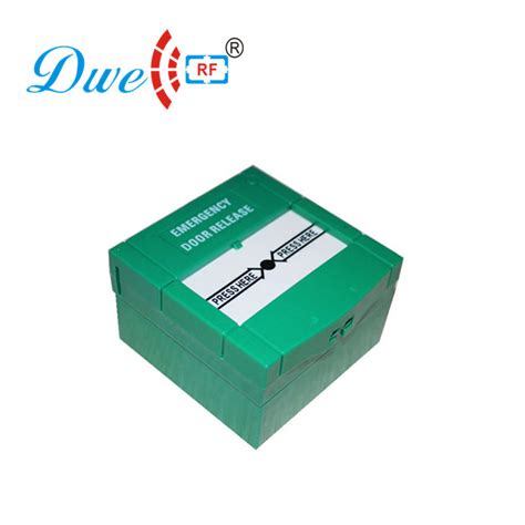 12v Access Control Single Door Resettable Breakglass Exit Button Switch