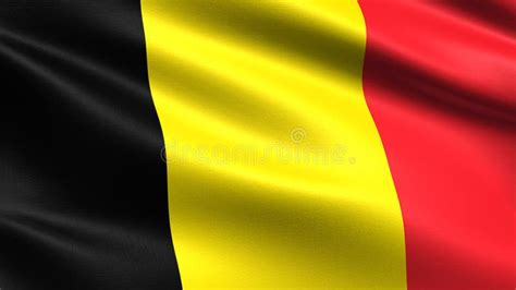 Belgium Flag Waving