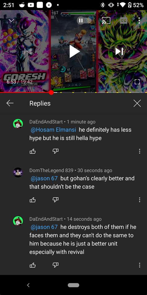 Correct Me If Im Wrong But Lf Gohan Is Not On The Same Team As Lf