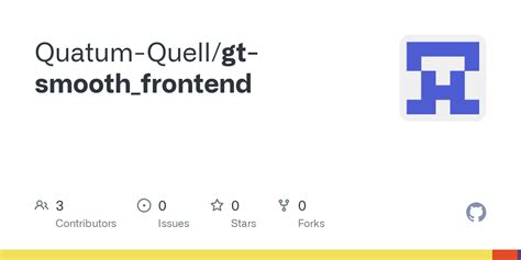 Github Quatum Quellgt Smoothfrontend