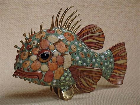 Fish Ceramic Fish Art Ocean Art Art Quotes