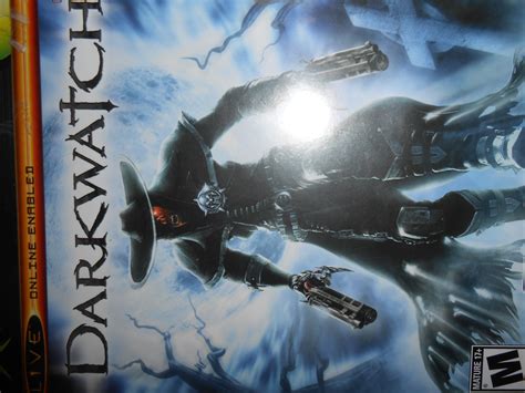 Darkwatch Logo Vintage Capcom Darkwatch Ps2 Promo Video Game 2000s
