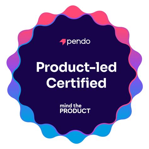 Product Led Certification Credly