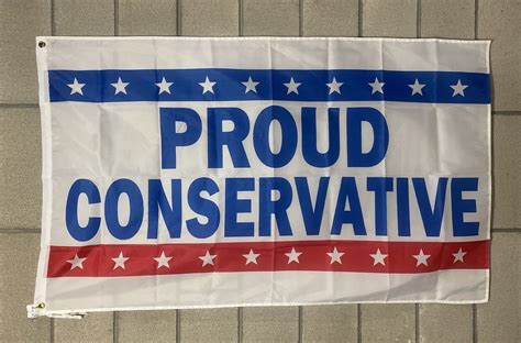 Proud Conservative Flag Free Ship Vote Red Save America 24 Usa 3x5