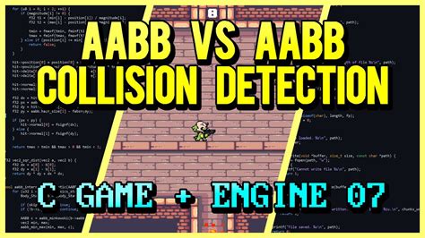 Aabb Vs Aabb Collision Detection C Game Engine From Scratch 07