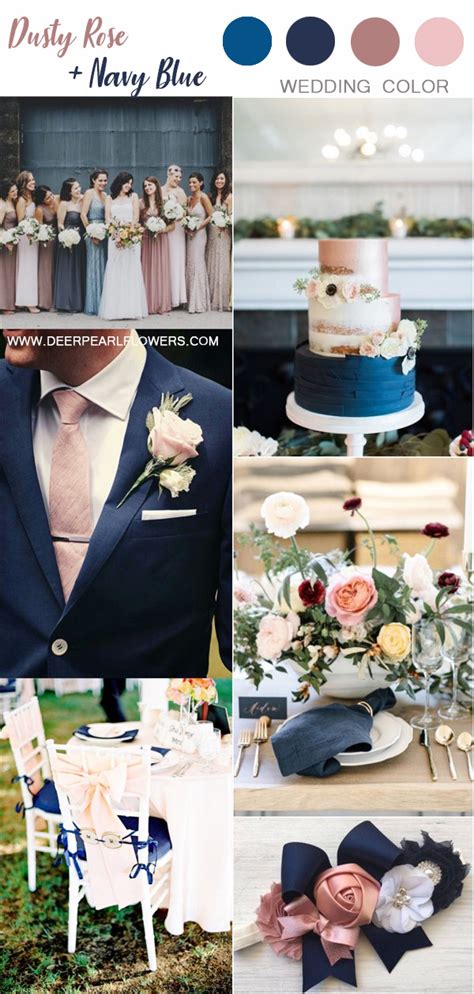 Top 6 Dusty Rose Wedding Color Palette Inspiration 2024