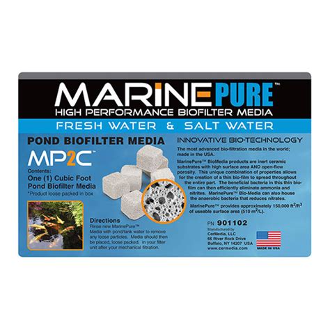 Marinepure Biofilter Media Pods 24 Count Cermedia