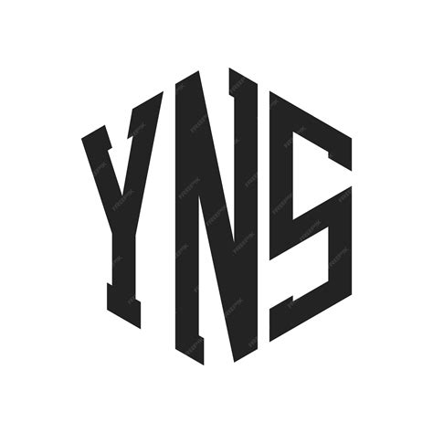 Premium Vector Yns Logo Design Initial Letter Yns Monogram Logo Using