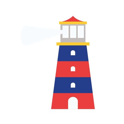 Nautical Set Lighthouse 48232599 Vector Art At Vecteezy