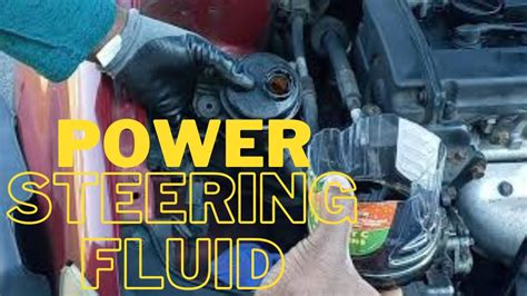 Step By Step Guid To Servicing Power Steering Fluid On A 2006 Kia