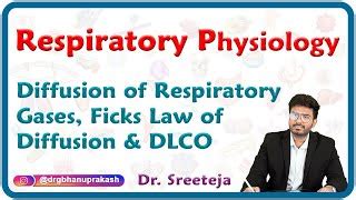 Diffusion Of Respiratory Gases Ficks Law Of Diffusion Doovi
