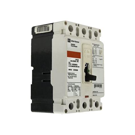 Cutler Hammer Ehd3050 3 Pole 50 Amp 480v Circuit Breaker